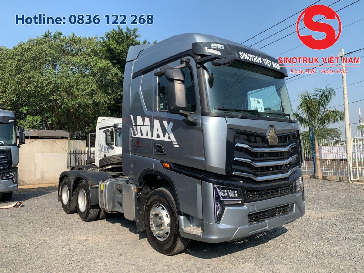 XE ĐẦU KÉO HOWO MAX 440 HP CẦU LÁP